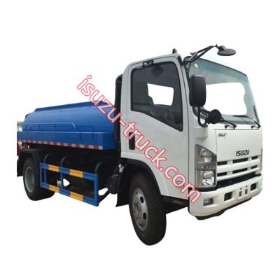 4x2 euro 4 5 engine 5000Liter ISUZU water tanker truck hot sales