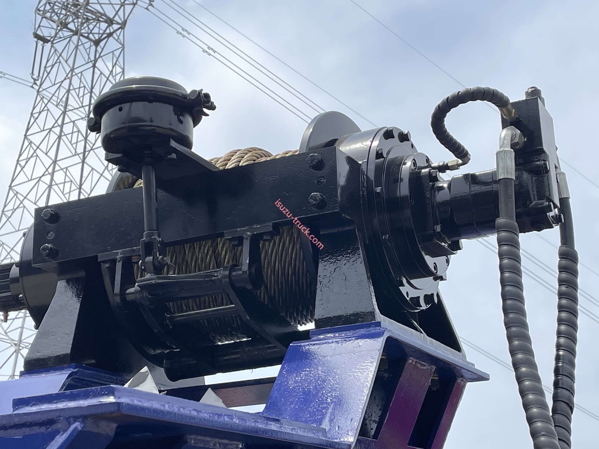 50T rotator Car carrier wrecker Recovery body